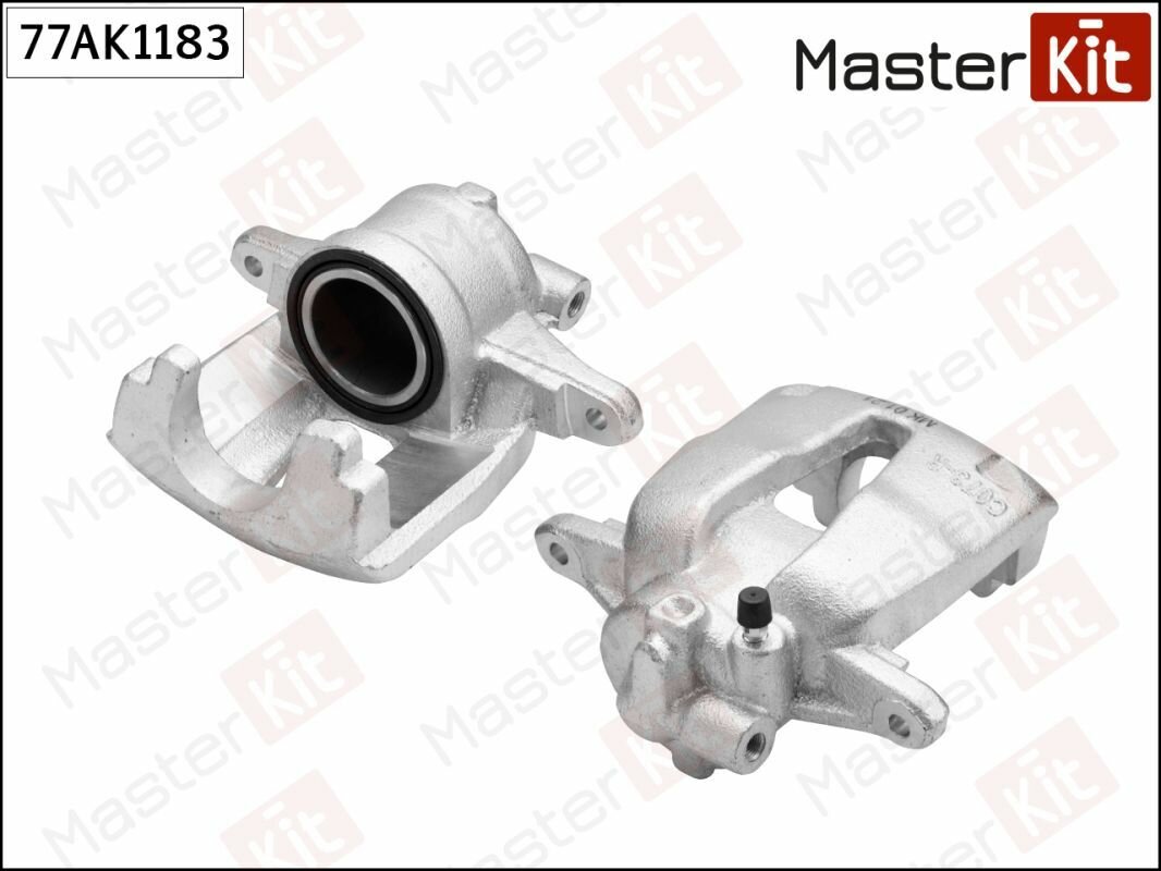 Тормозной суппорт передний правый Opel Corsa D 2006 - 2014, FIAT Doblo 2005 -, FIAT 500 2009 -, Punto 2009 - MasterKit арт. 77AK1183