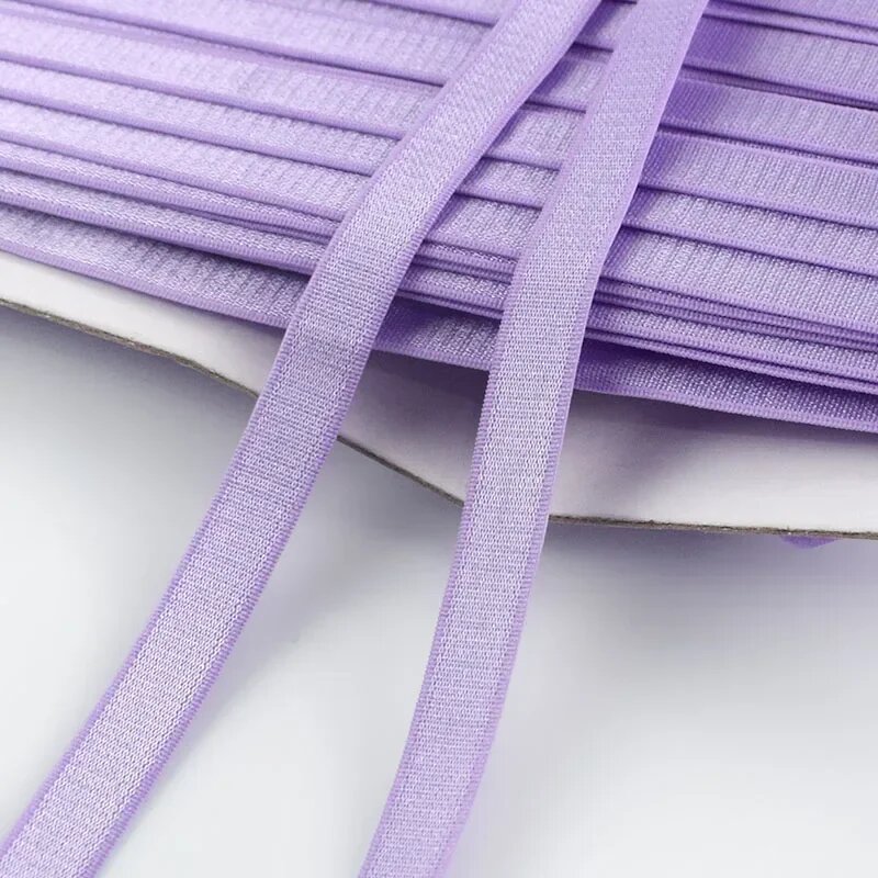 Эластичная лента 12 мм LightPurple для бюстгальтера