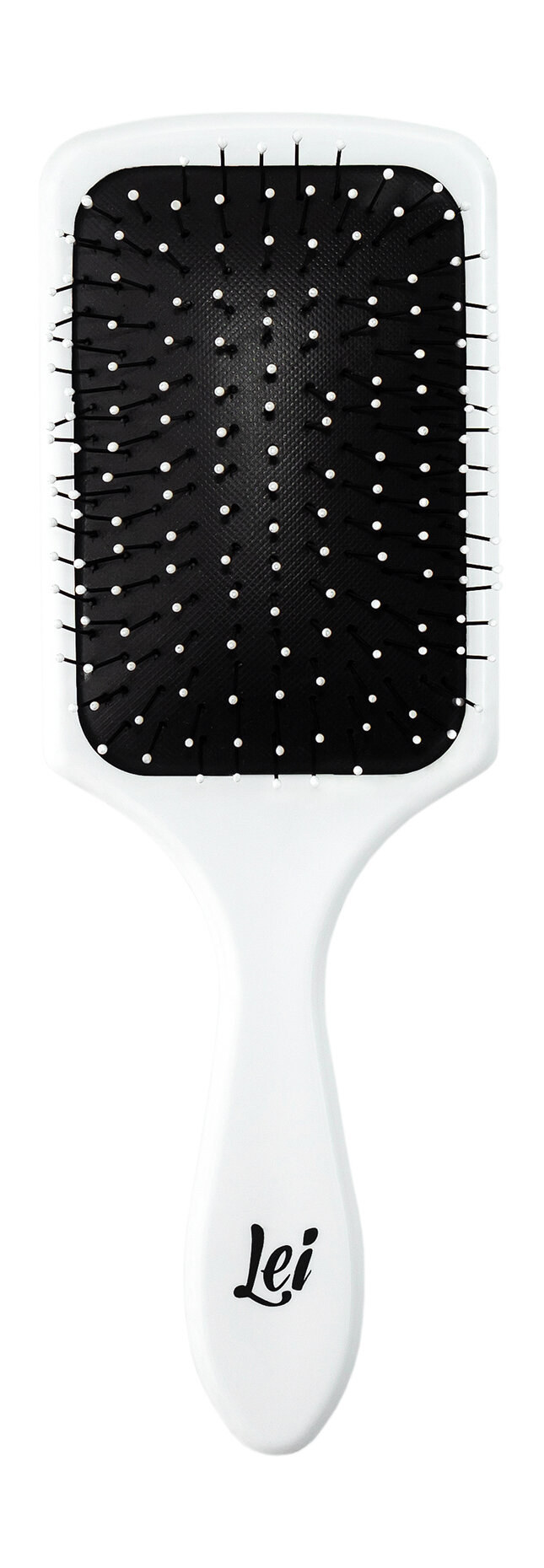 LEI Расческа массажная пластиковая, белый