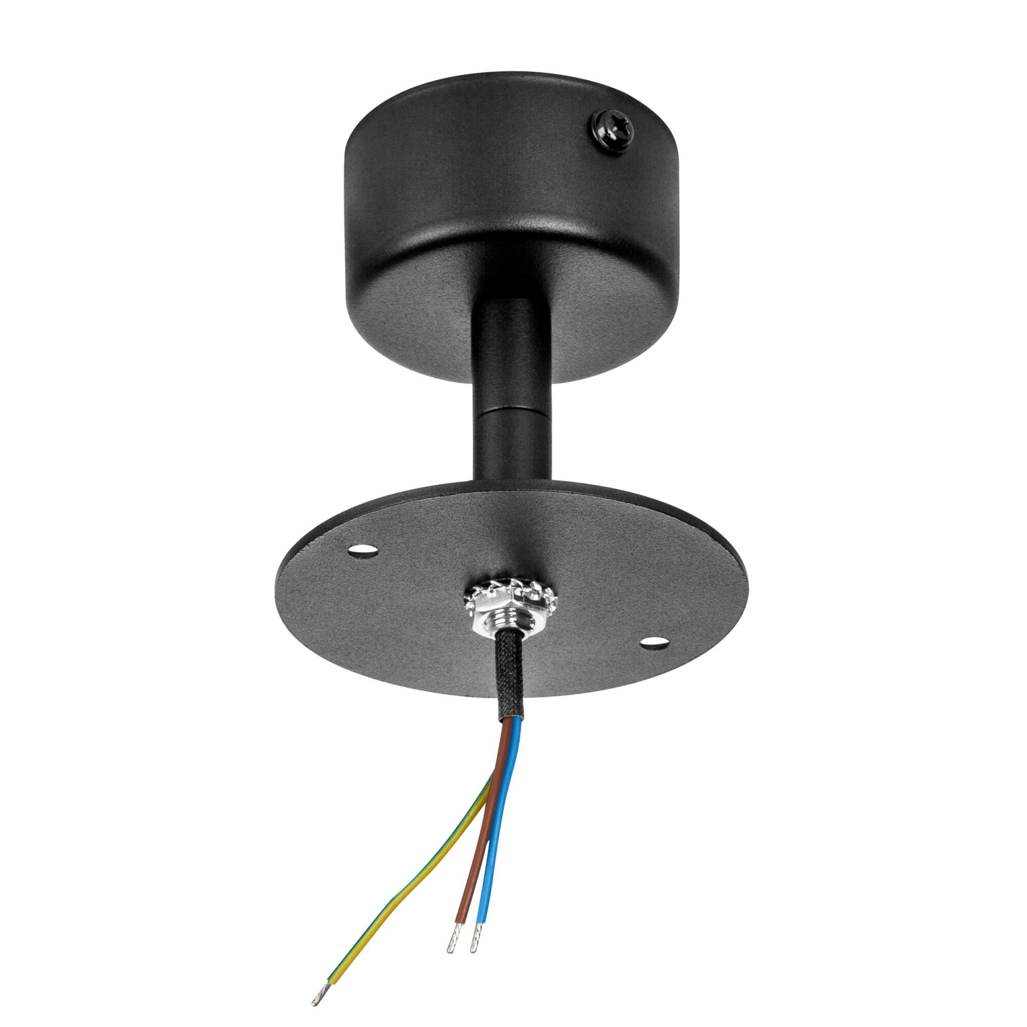 Лампы светодиодные Lightstar 590107 Потолочное крепление RULLO для светильников 213487 GX53/21648x (D80) черный