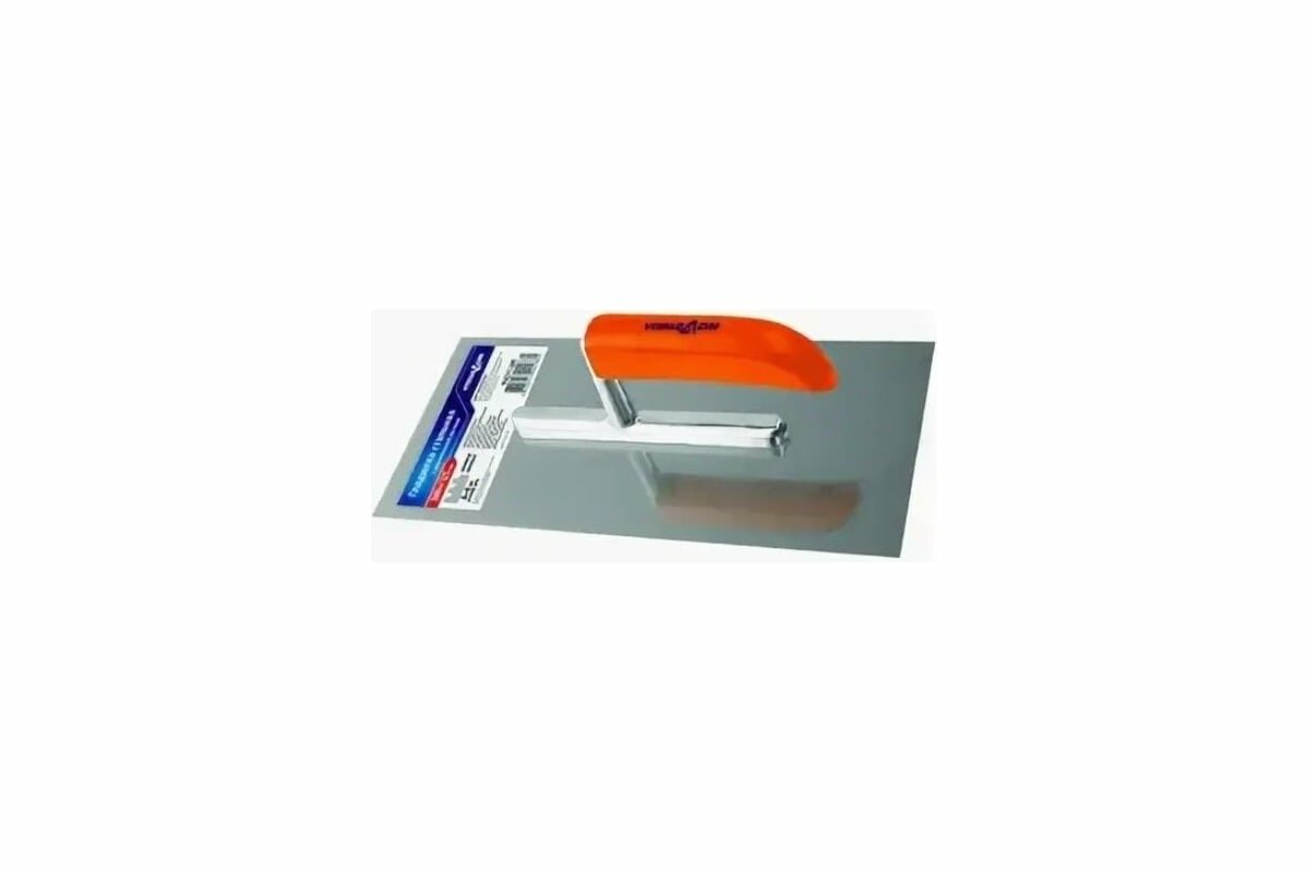 Управдом Гладилка нержавеющая прямая с деревянной ручкой 280*130мм 033 4100001476