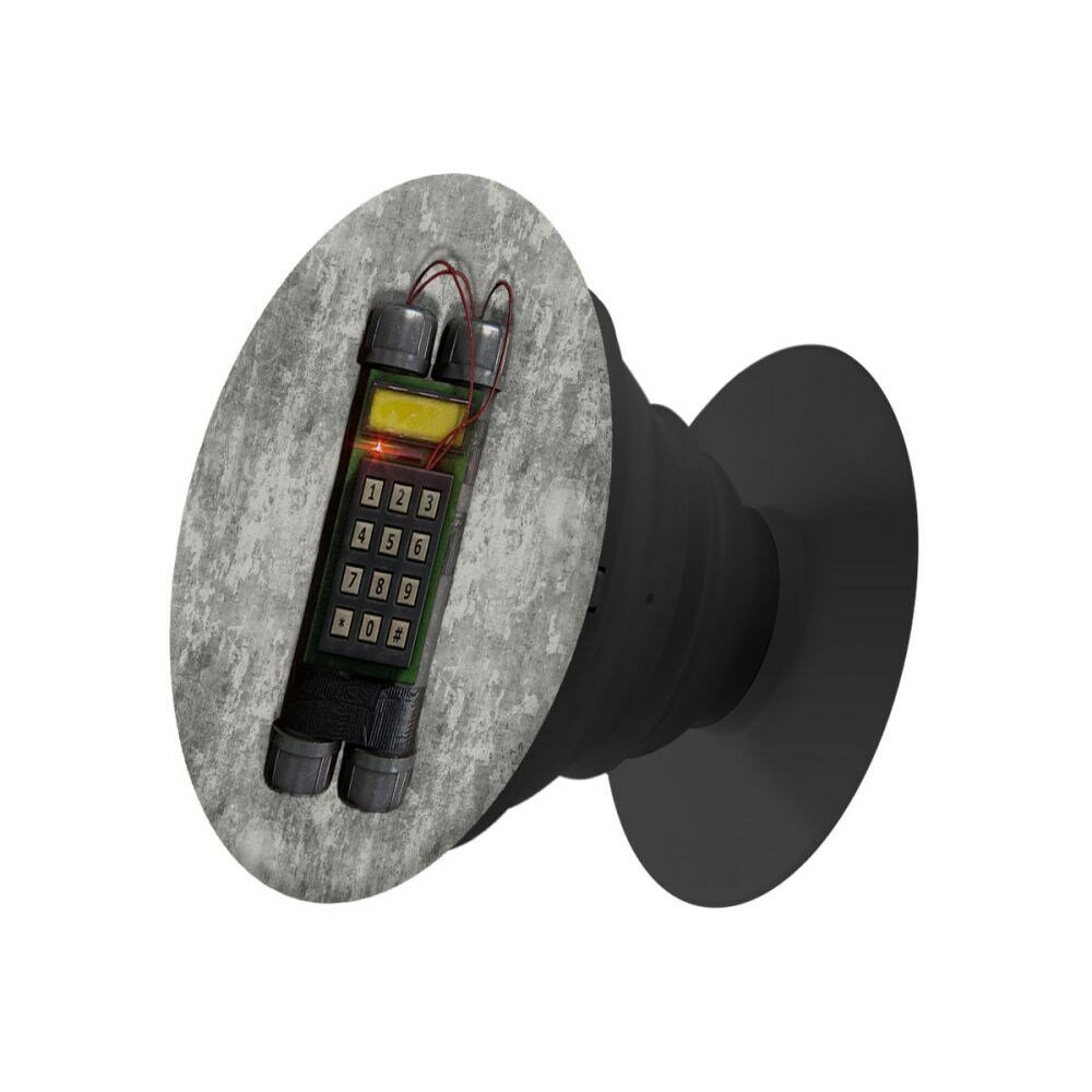 Пластмассовый держатель Krutoff для телефона Попсокет Cтандофф 2 (Standoff 2) - C4