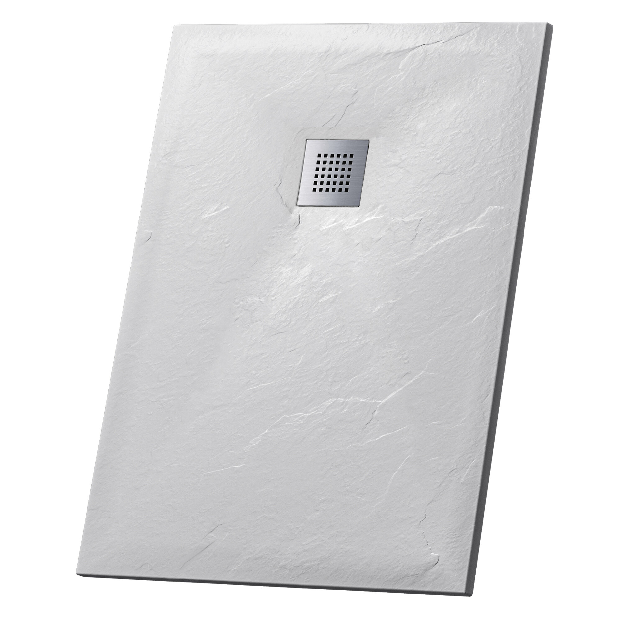 Душевой поддон Grossman Strong GR-S180110Q (80х110х2,5) из искусственного камня, прямоугольный, белый,1 место