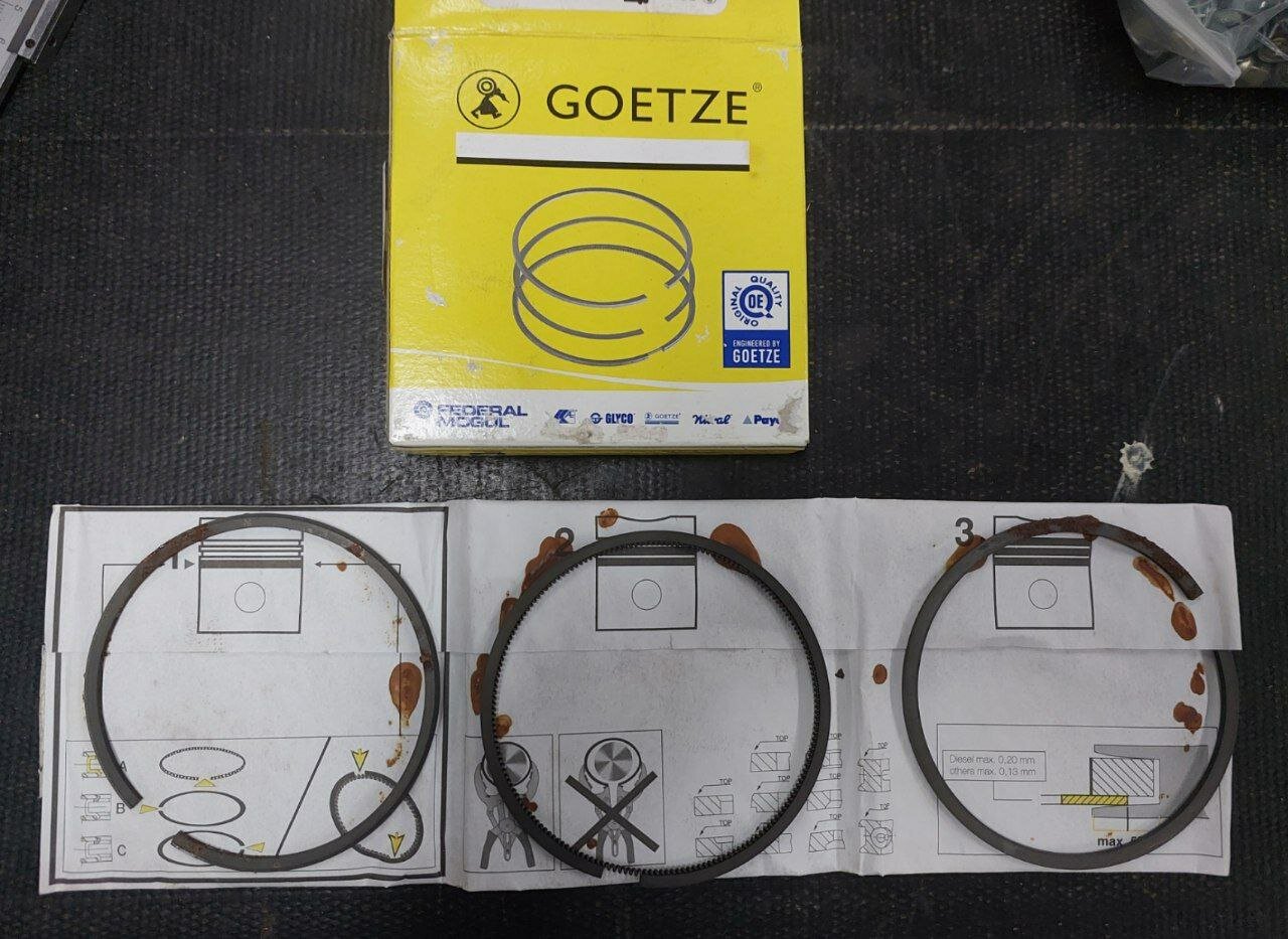 Кольца компрессора LP4865 86,00 мм Cummins (2-х поршневой)