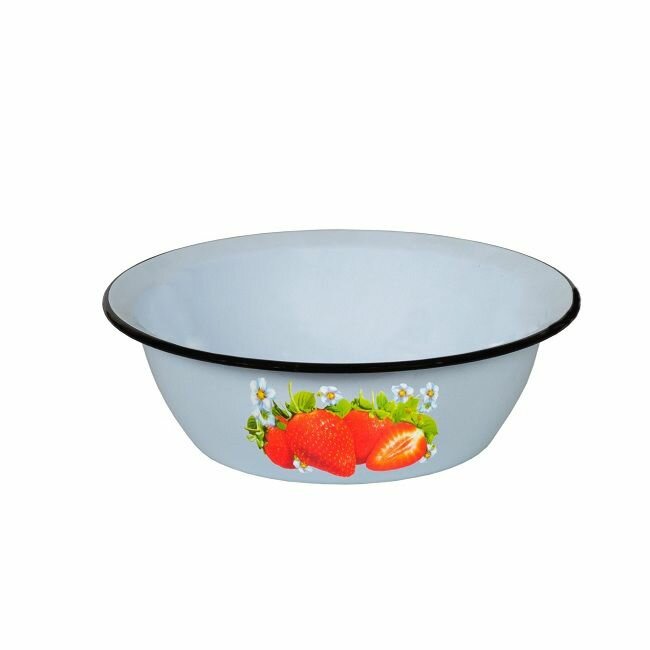 Миска эмалированная сталь 1,5 л, Стальэмаль