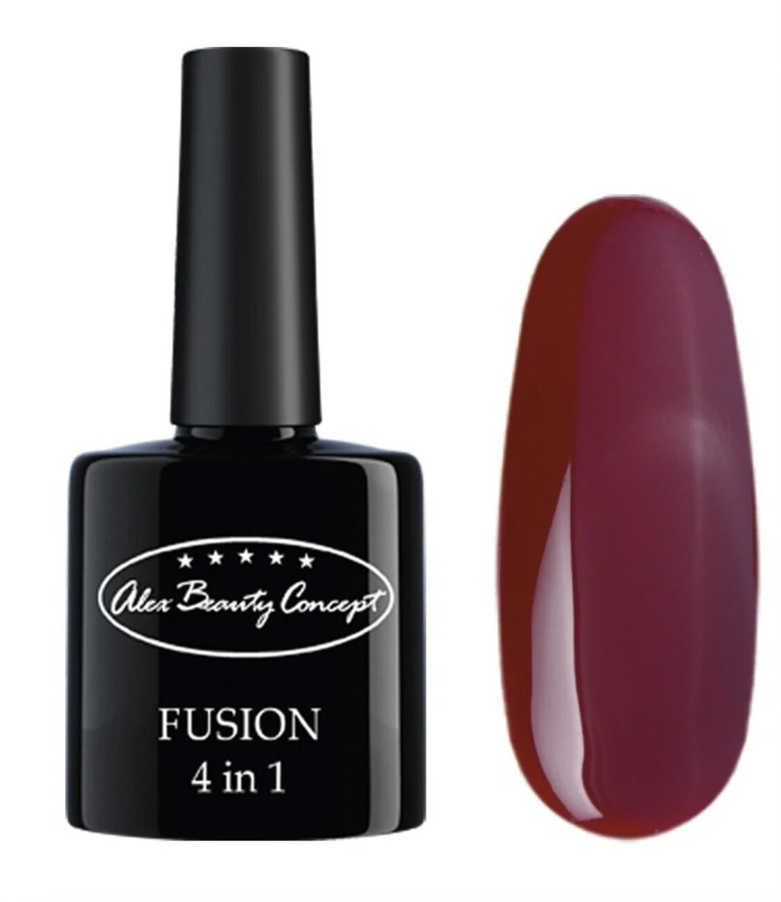 Гель-лак Alex Beauty Concept FUSION 4 IN 1 GEL, 7.5 мл, цвет бордовый 70126