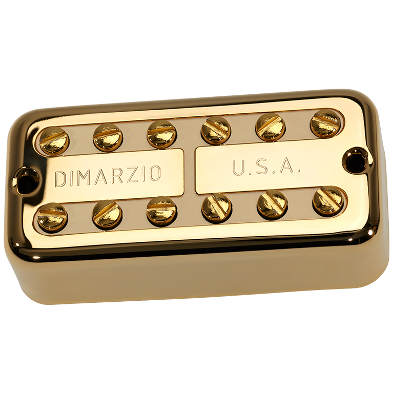 DiMarzio DP294FGCR PAF'TRON BRIDGE - звукосниматель для электрогитары, хамбакер, Алнико 5, 255 мВ, 9,13 кОм, золото/кремовый