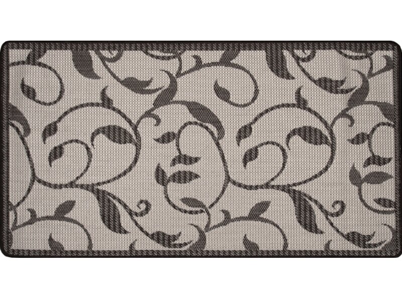 Коврик придверный Витебские ковры, жаккардовый, антискользящий, прямоугольный, 0.8x1,5 м