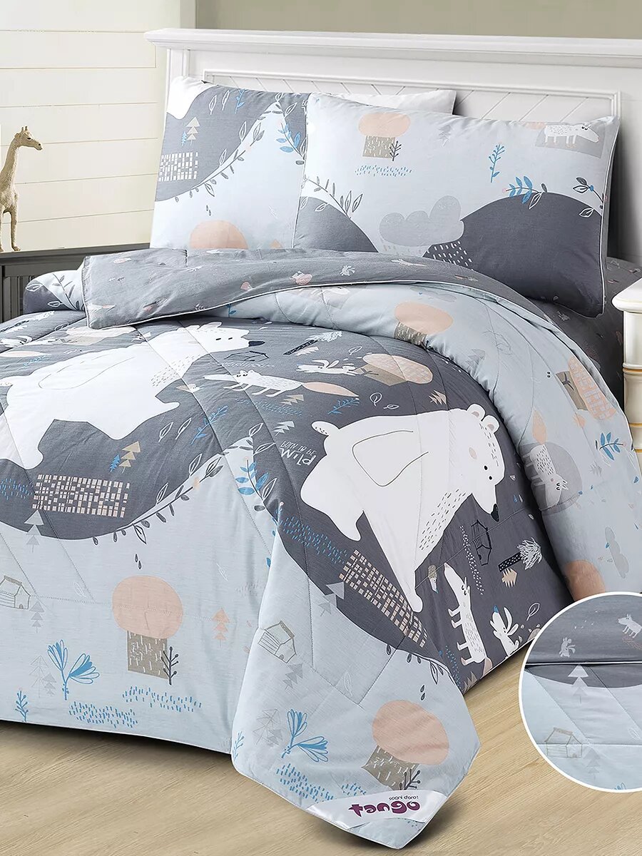 Комплект постельного белья с одеялом 200х220, хлопок