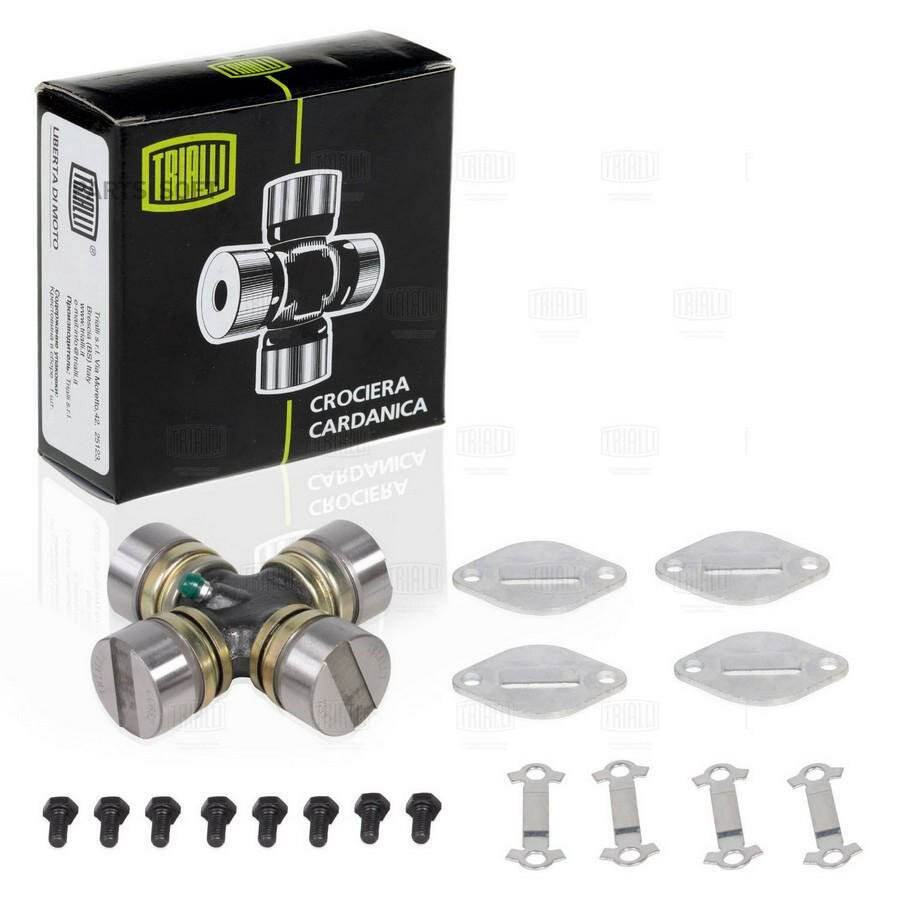 TRIALLI CC 652 Крестовина TRIALLI ГАЗ 53/ПАЗ 3205 (с болтами, пластинами) (СС 652)