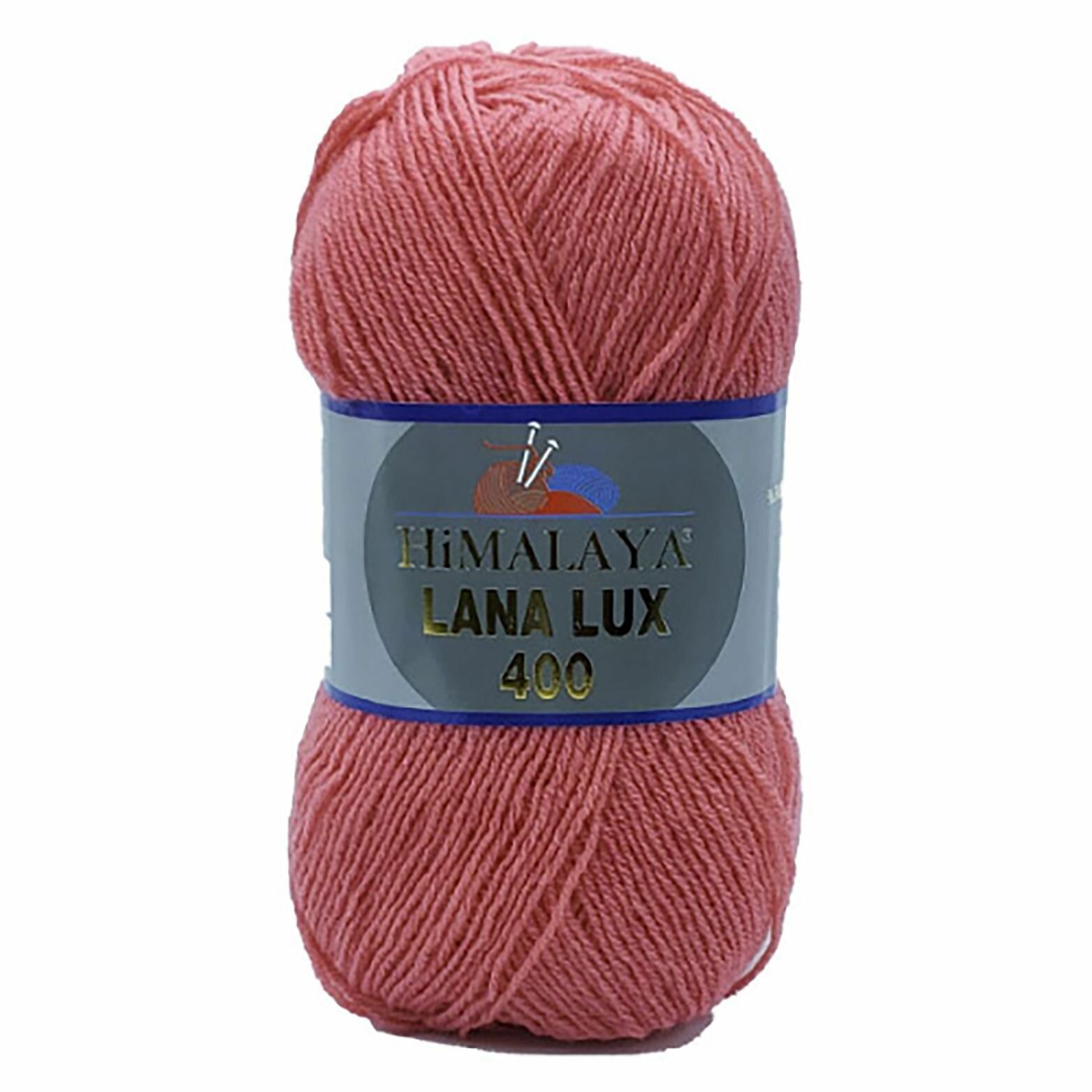 5 Мотков, Himalaya LANA LUX 400, 50% Акрил 50% Шерсть / 100 гр. - 400 м, Цвет-22011