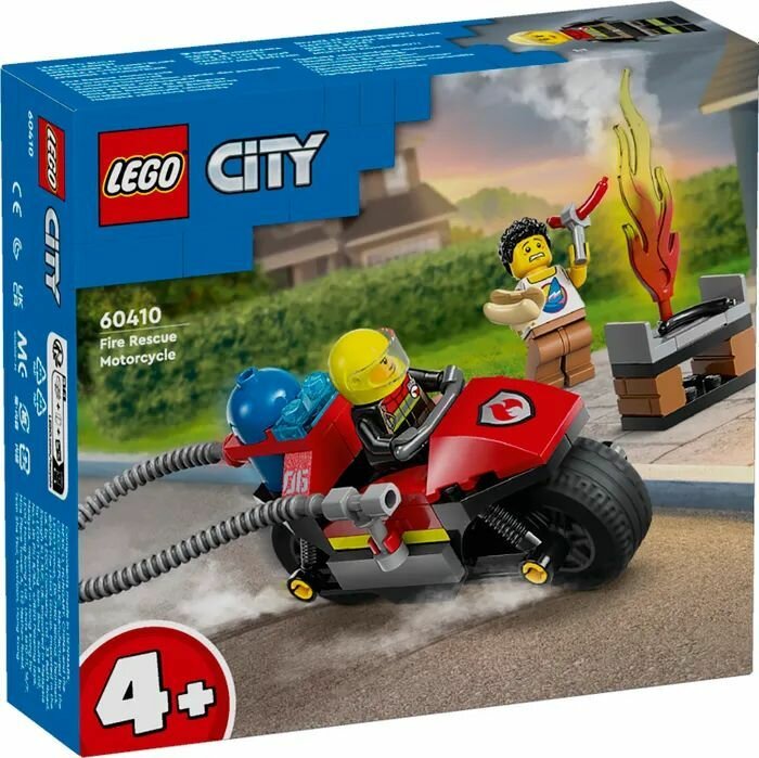 LEGO City Пожарно-спасательный мотоцикл
