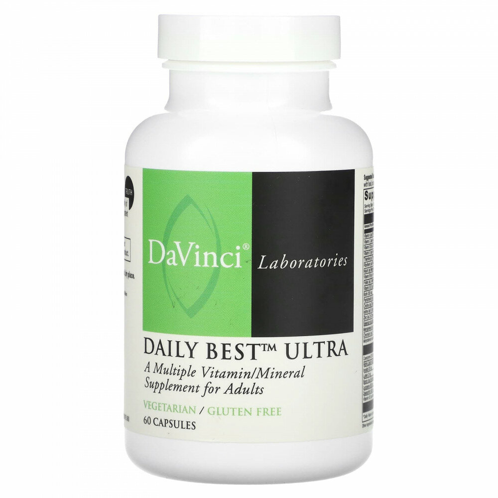 DaVinci Laboratories, Daily Best Ultra, 60 капсул