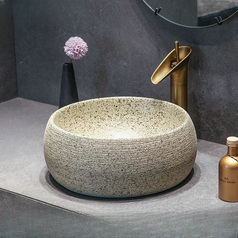 Раковина, Керамические материалы , подходящие для дома, гостиницы и т. д/ винтажная