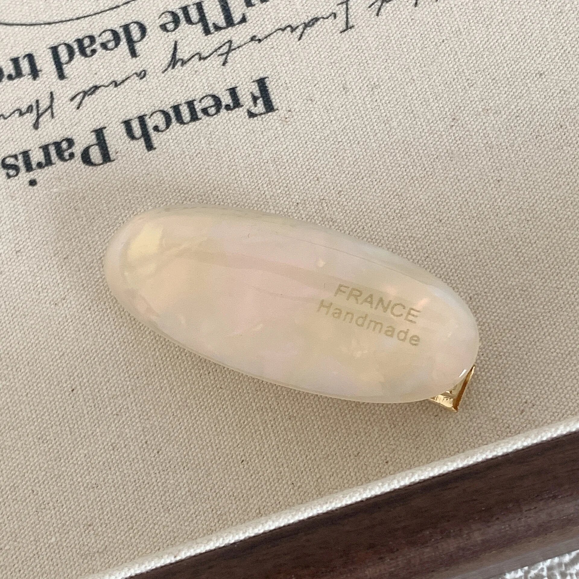 RuoShui золотые эллиптические заколки для волос из ацетата style 6