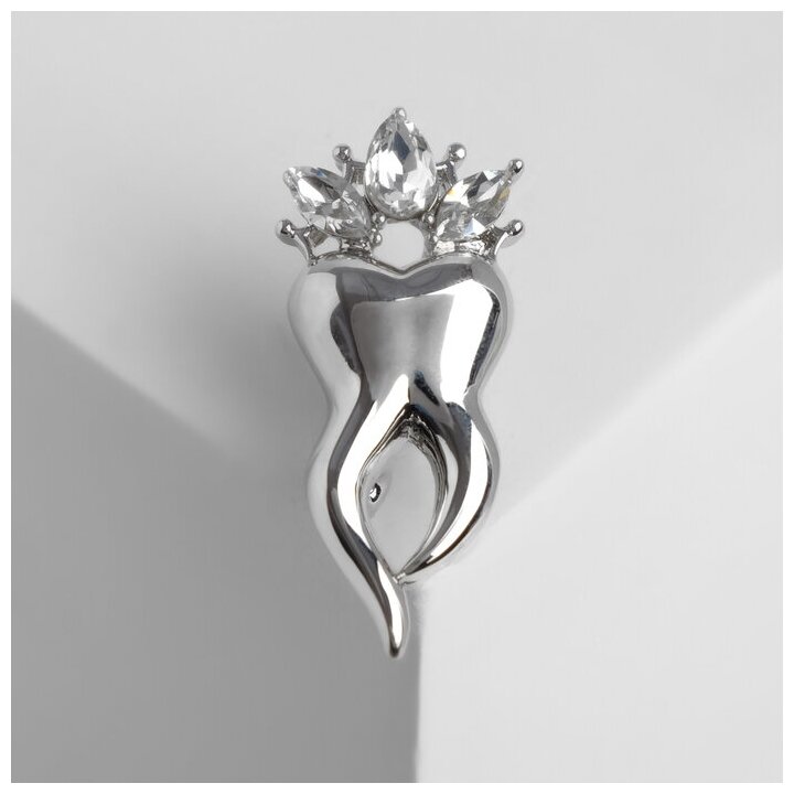 Брошь, стразы, стекло