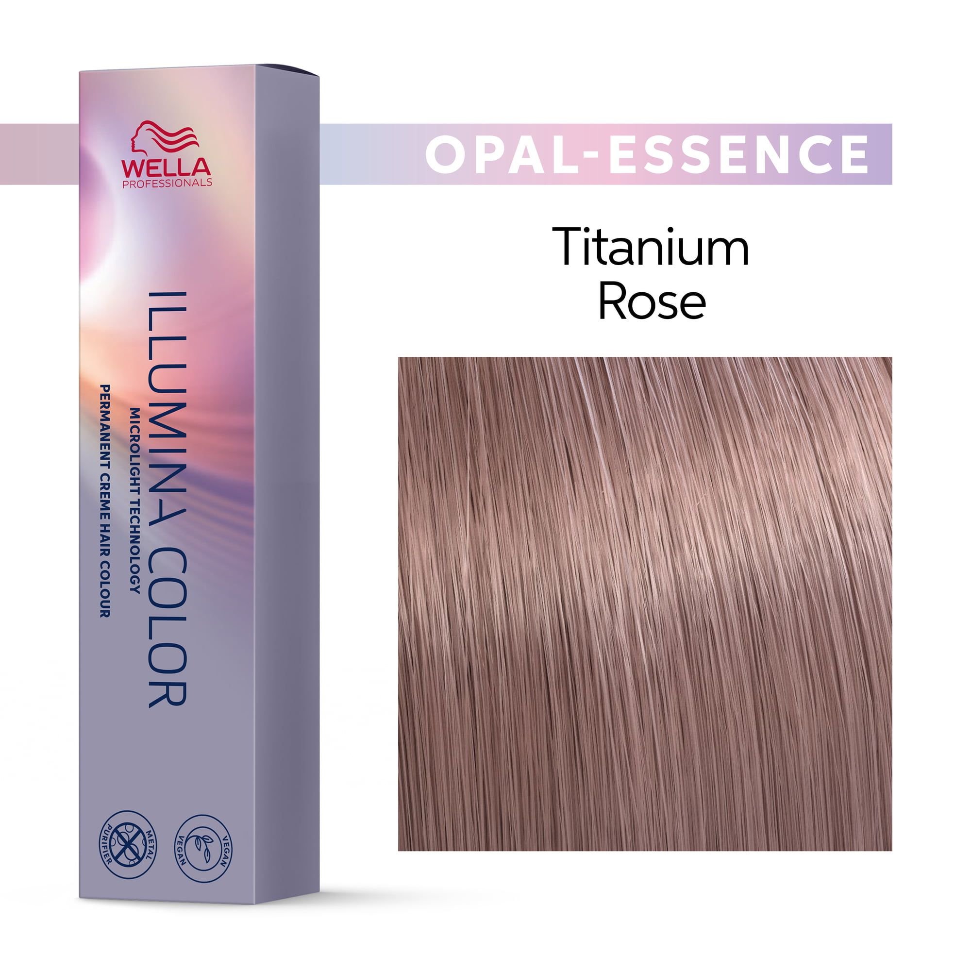 Wella Illumina Color Opal Essence Titanium Rose - Стойкая краска титановый розовый 60 мл