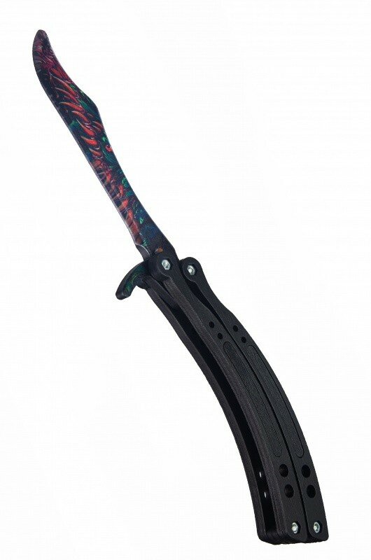 Нож- бабочка "Скоростной зверь", CS: CO (56664) (2021 год, Пакет)