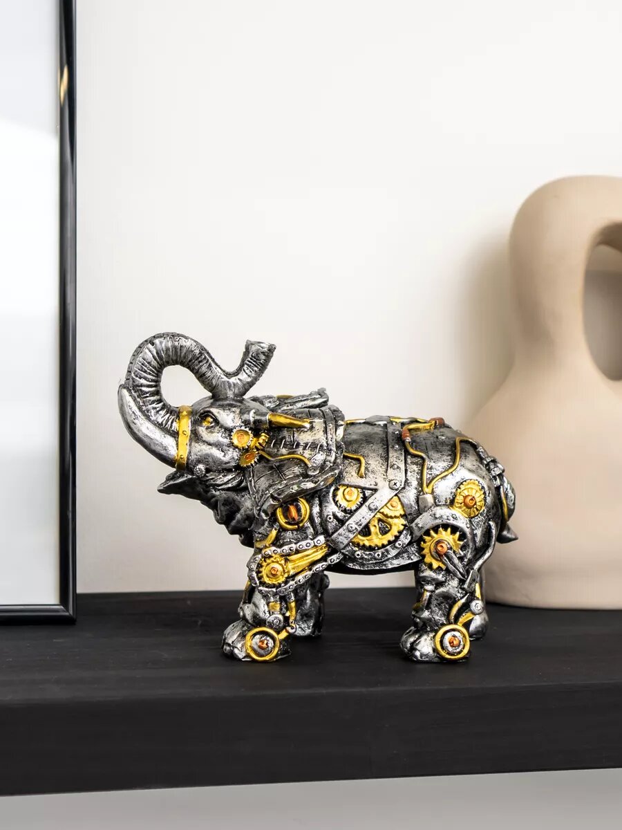 Статуэтка Слон для интерьера Фигурка Сувенир Подарок Декор для дома
