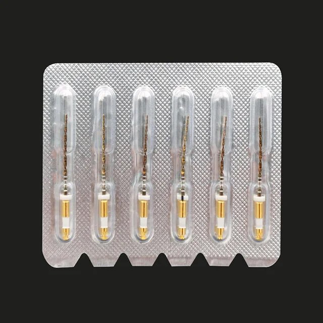 VDK DENT Dental Wave Gold Primary Files 6шт. Large white 25mm