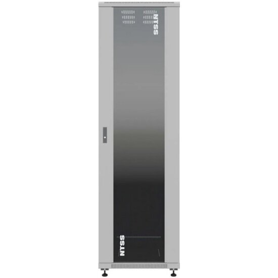 Шкаф серверный NTSS Премиум (NTSS-R22U60100GS) напольный 22U 600x1000мм пер. дв. стекл металл 900кг се