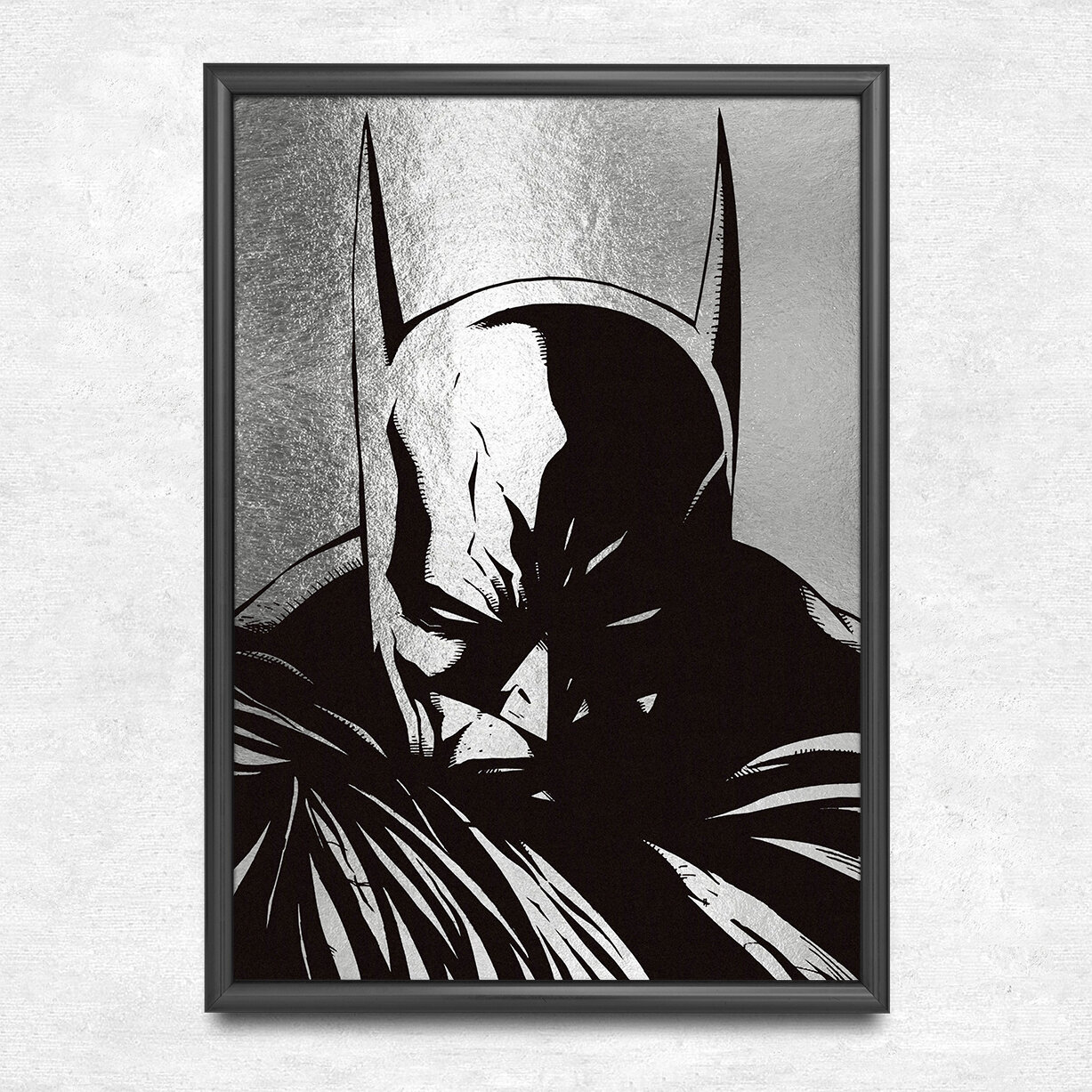 Постер на стену Бэтмен / плакат интерьерный Batman. Бетмен. Темный рыцарь. Супергерой