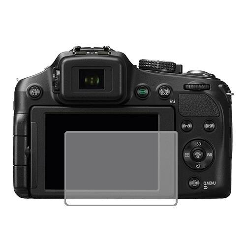 Скрин Мобайл защитный экран для фотоаппарата Panasonic Lumix DMC-FZ200 из гидрогелевая плёнка прозрачная