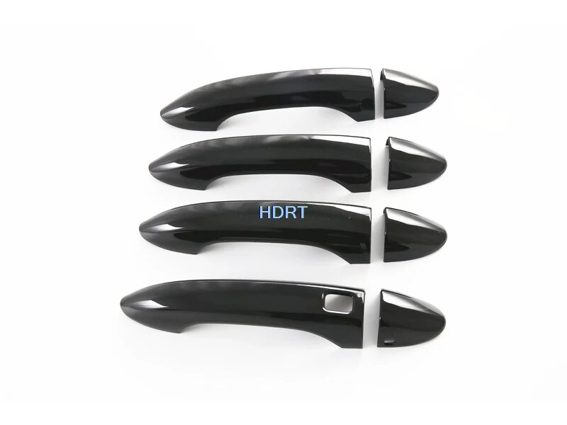 Для Chery Tiggo 8 Pro 2025 + ручка ворот, рамка, дверная чаша, крышка, стиль автомобиля, защита, декоративные аксессуары, внешняя наклейка Black