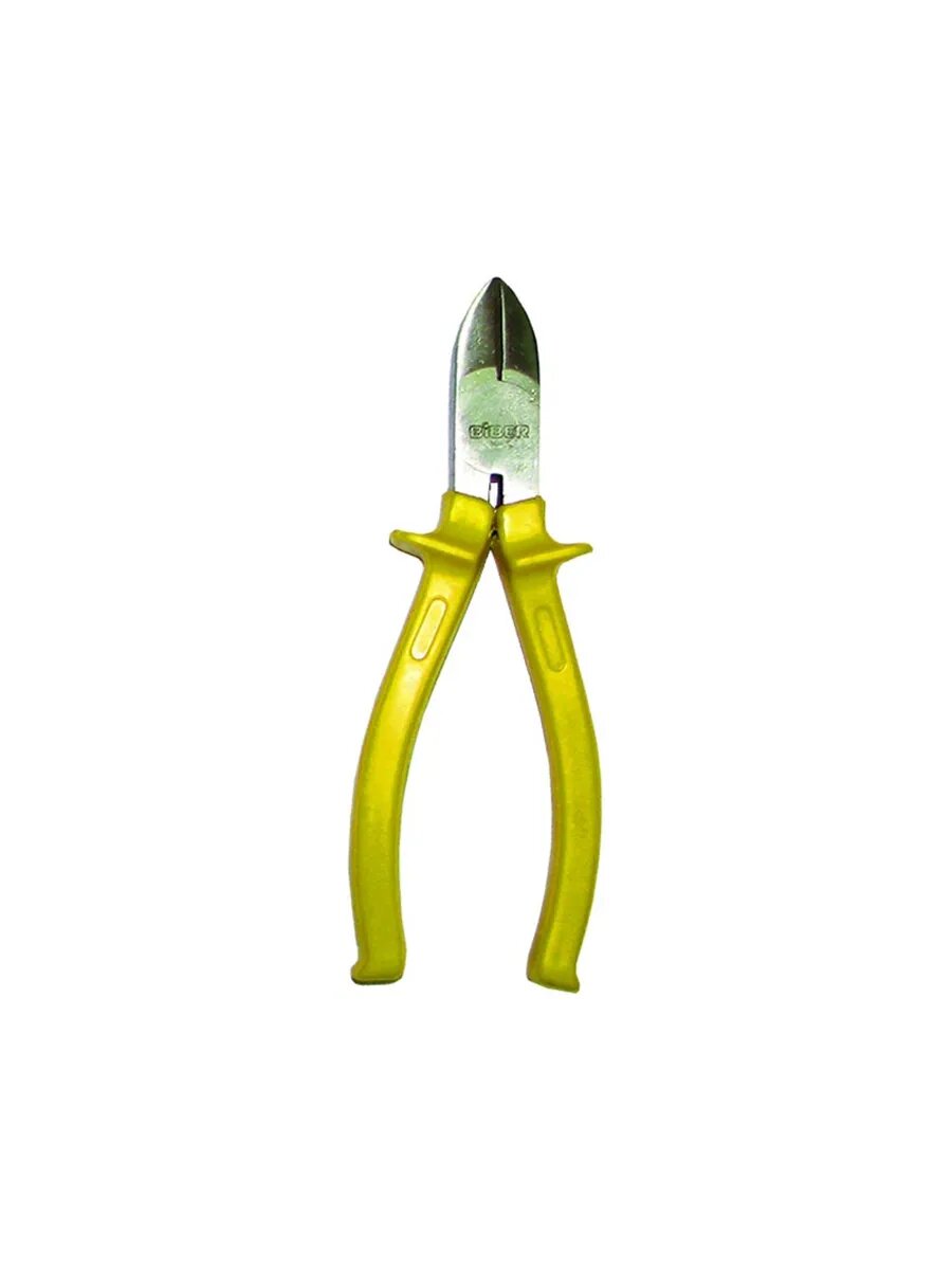 Бокорезы Biber Стандарт 85437, углеродистая сталь, индукционная закалка, желтые, 160мм