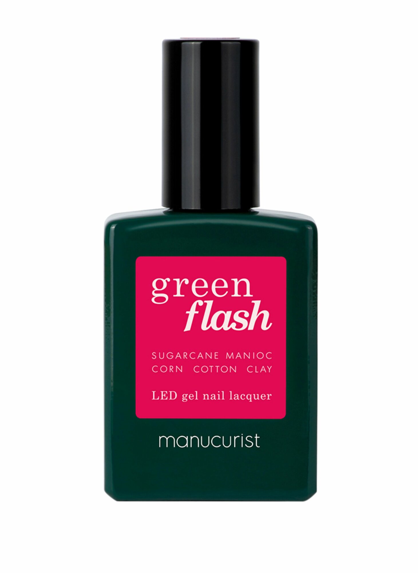 Manucurist Лак для ногтей GREEN FLASH - LED NAIL LACQUER peonie