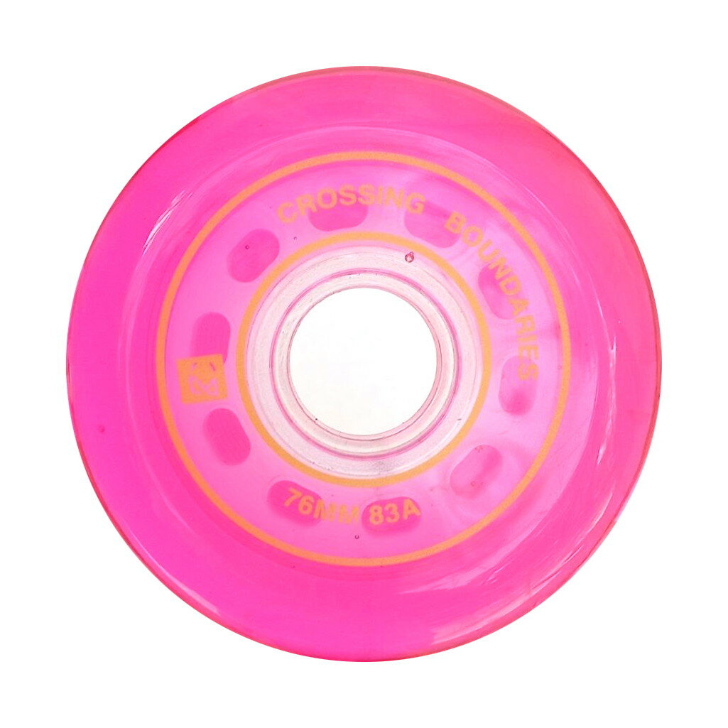 Колесо для роликовых коньков Crossing Boundaries CB 76/83A Pink, 1шт.