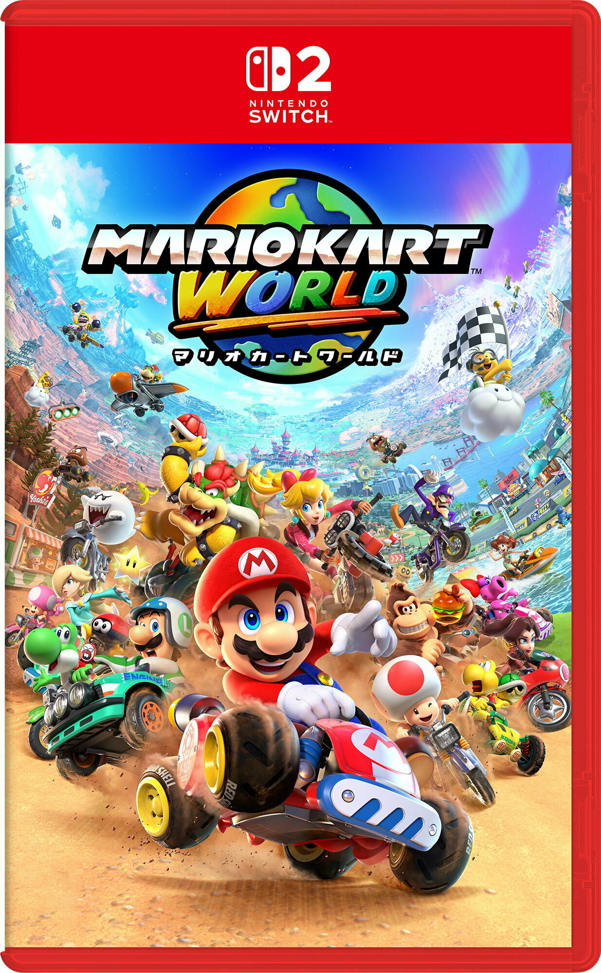 Игра Mario Kart World для Nintendo Switch 2 (русские субтитры)