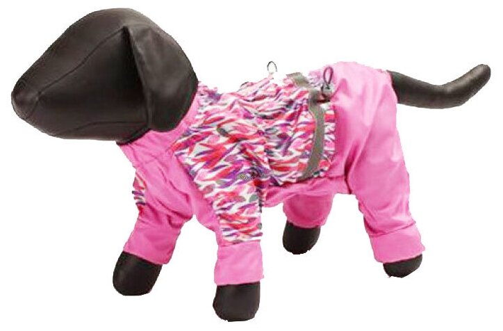 Зоофортуна 158830/12817 Комбинезон дождевик йорк (шпиц, ши-тцу) сука. Спина: 30см, объем груди 44см