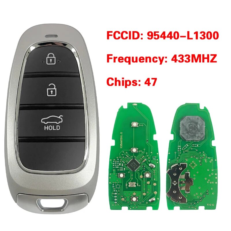 PN 95440-S1670 L1300 CG020 S8540 S8590 N9012 N9002 S8520 для Hyundai Santa Fe Staria Smart Remote Key 433 МГц 47 чип