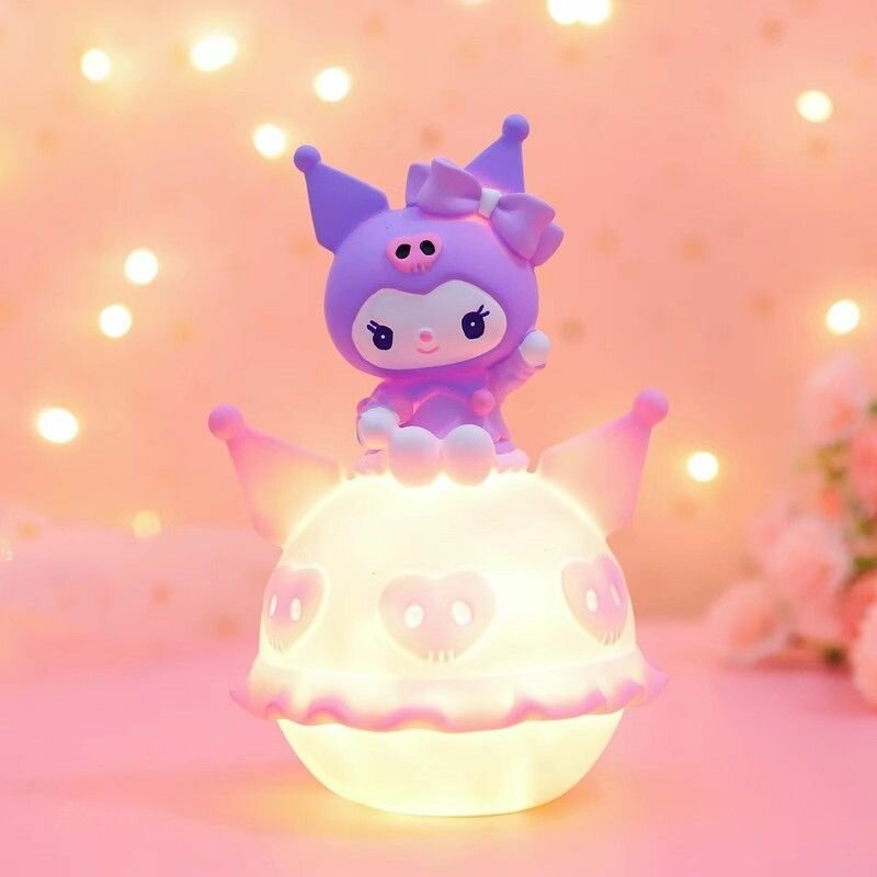 Светящийся ночник Hello Kitty с месяцем Мягкий свет для сладких снов!