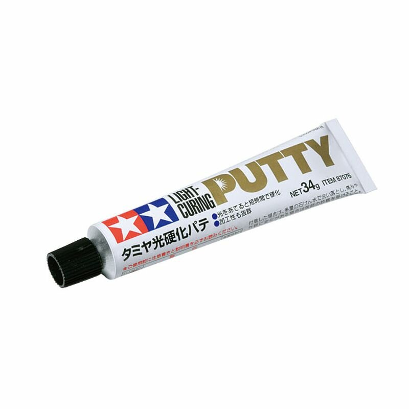 Tamiya-87076 Light-Curing Putty Моделирование 34g
