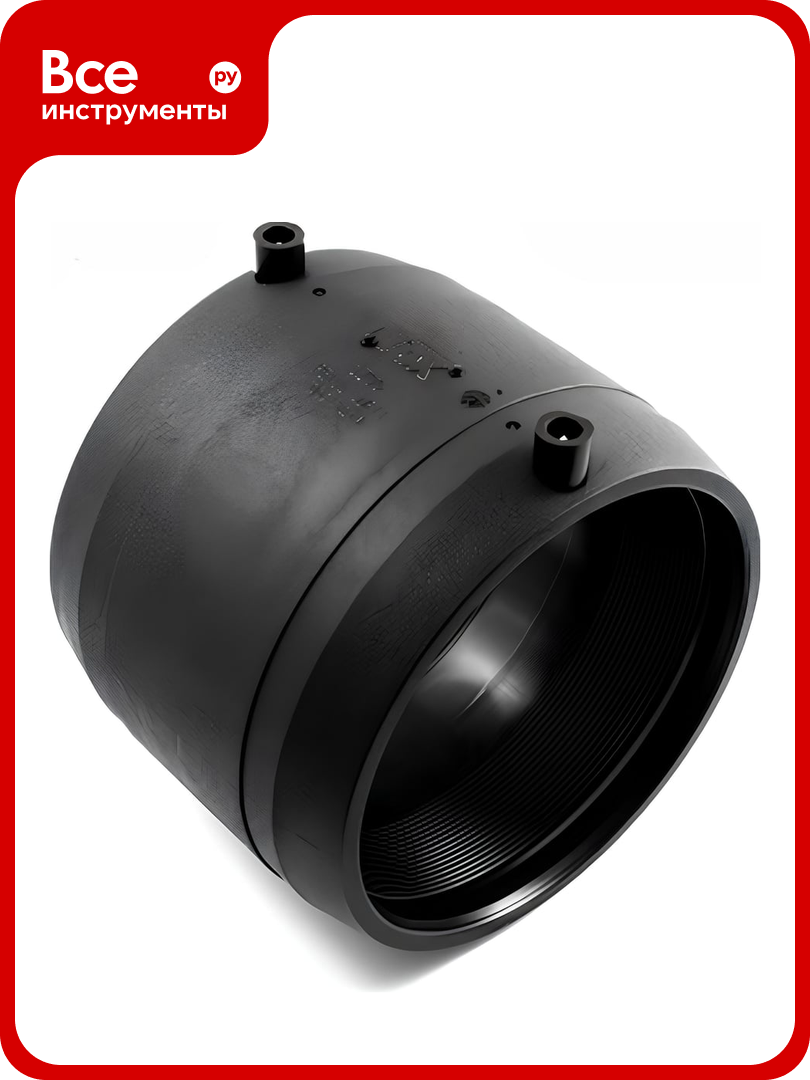 Муфта электросварная Fox Fittings SDR17 O0160мм (F) УТ0016413, трубу крепят муфту