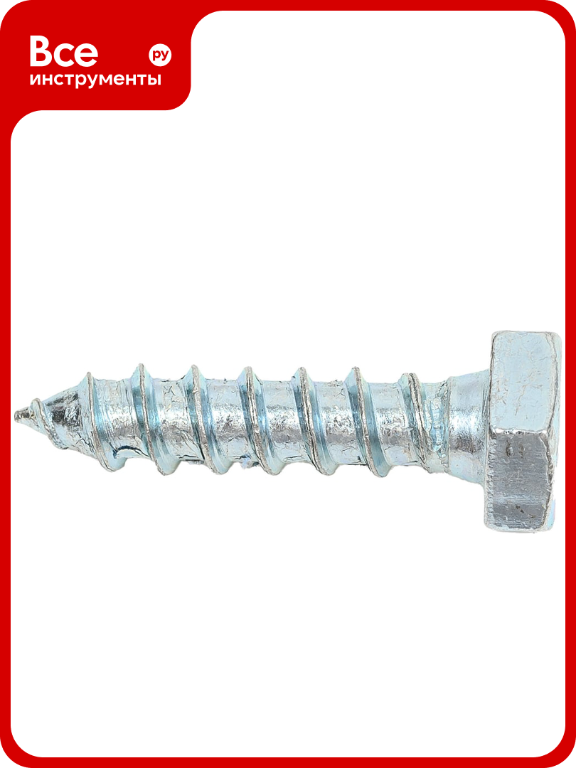 Шуруп для крепления лаг и реек STEELREX цинк 10x40 мм, коробка 30 шт. 0127010040B400003032