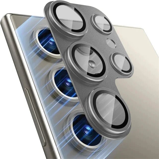 Защитное стекло для камеры Samsung S26 Plus, Titanium Gray