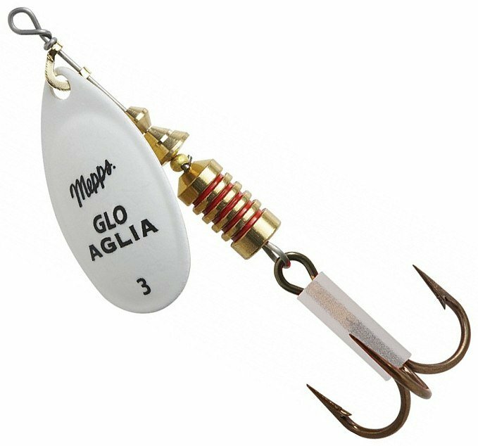 Mepps Aglia Phospho №3 6,5 г блесна вертушка для форели и спиннинговой рыбалки