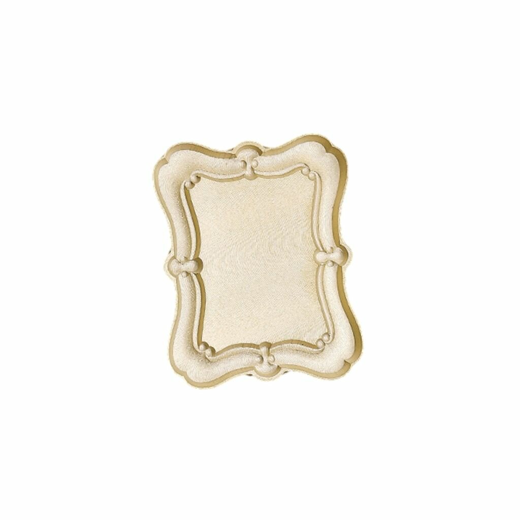 Головка штампа из матовой сургучной печати серии Рамка для картины - № 39