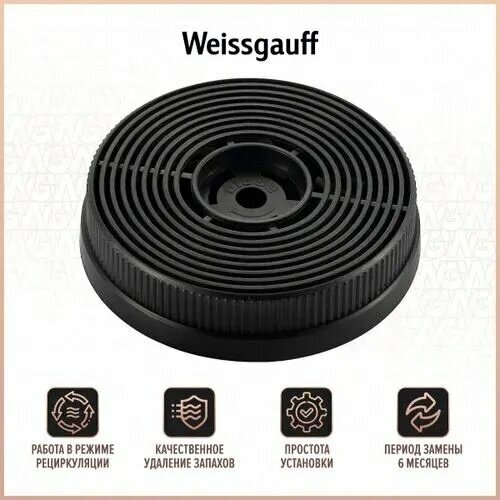 Угольный фильтр Weissgauff CFC 40020 2 шт.