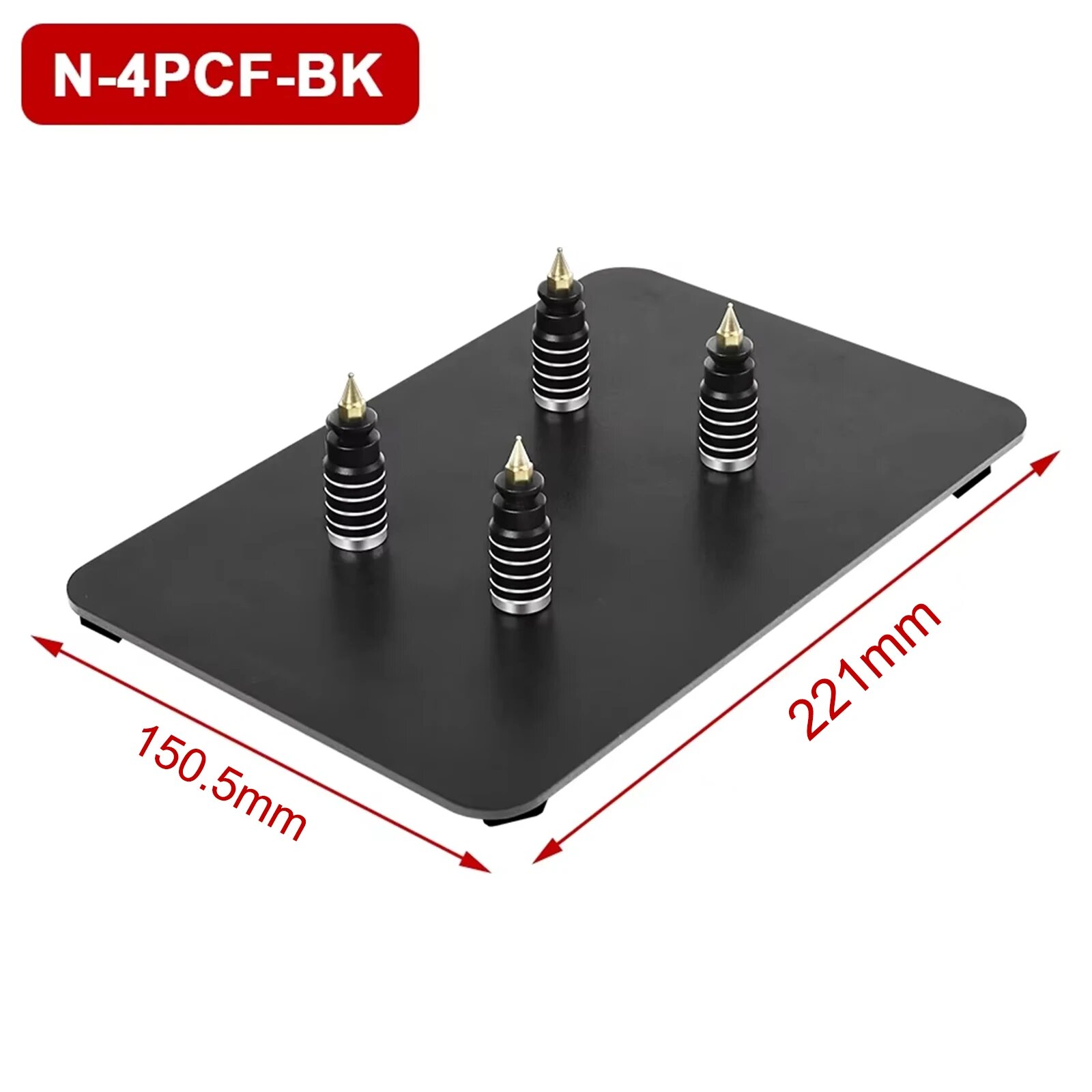 Подставка для паяльника магнитная NEWACALOX N-4PCF-BK9 черная