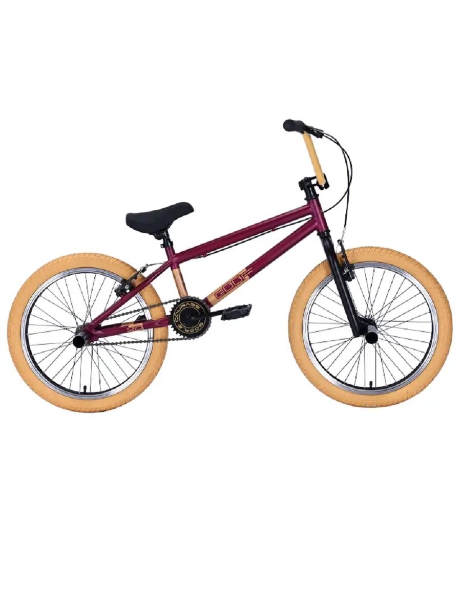 Велосипед Tech Team Goof 20" бордовый dark red