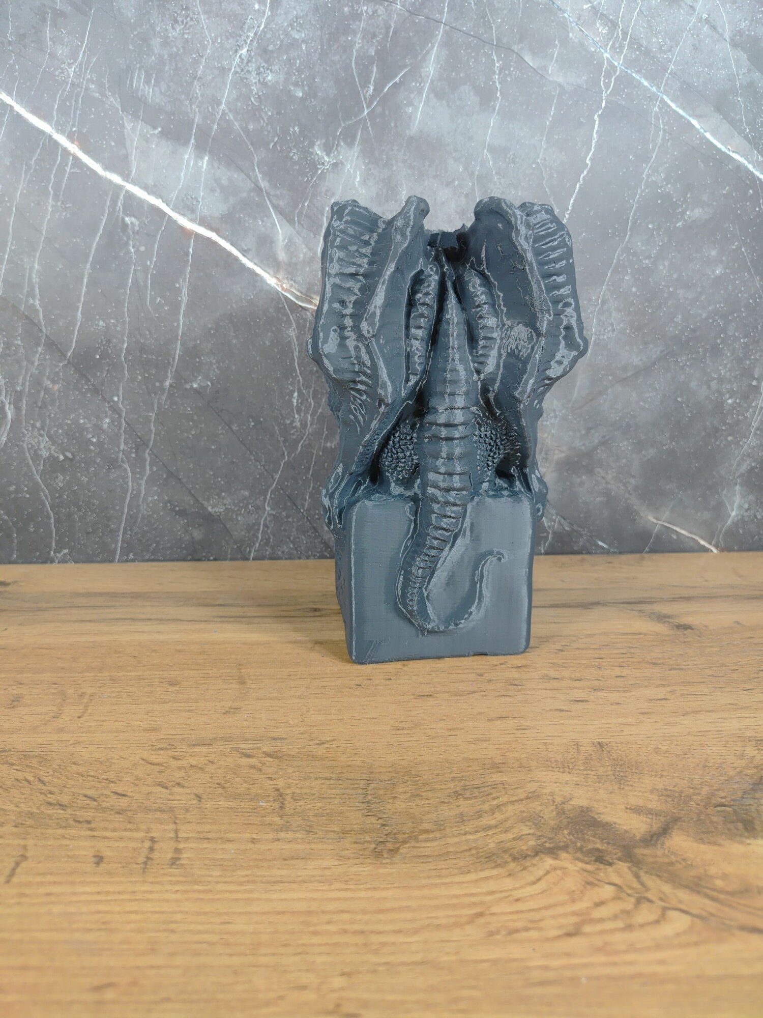Башня Лавкрафт "Ктулху" серый миниатюра для настольных и Dungeons & Dragons , dnd dice tower — фото 1