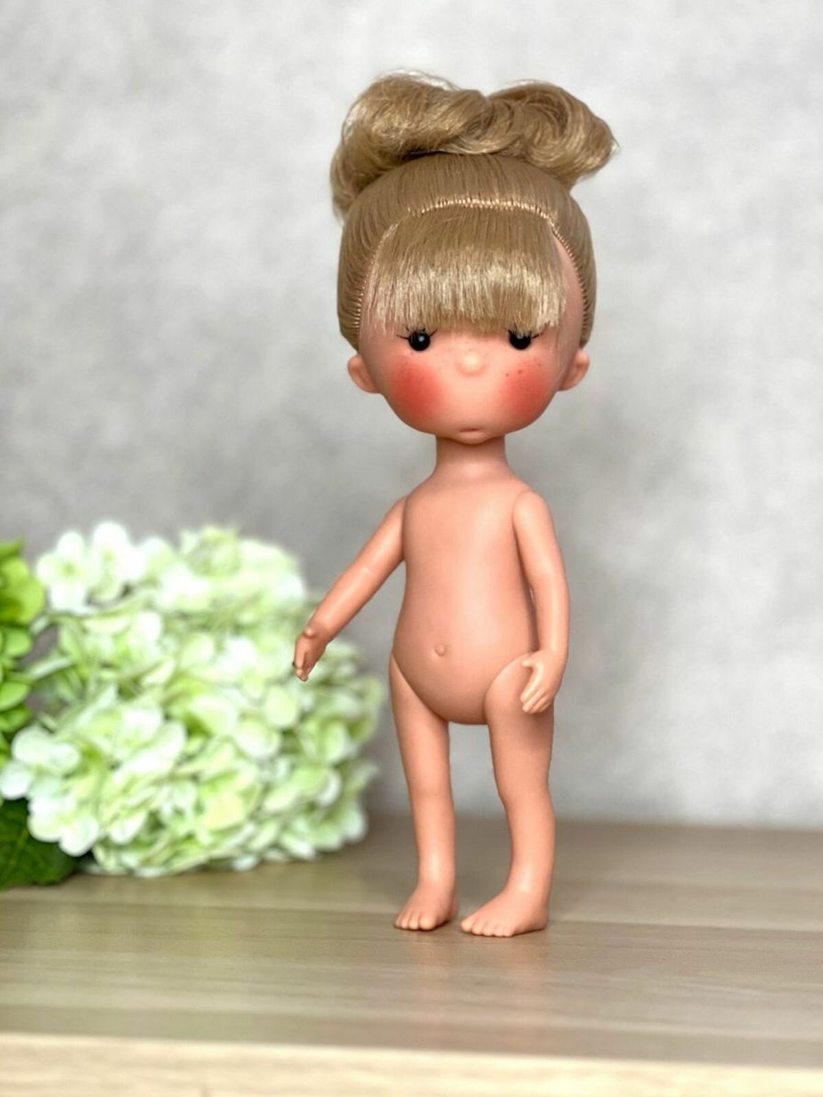 Кукла для девочки виниловая 26 см Мисс без одежды в пакете (52614W)