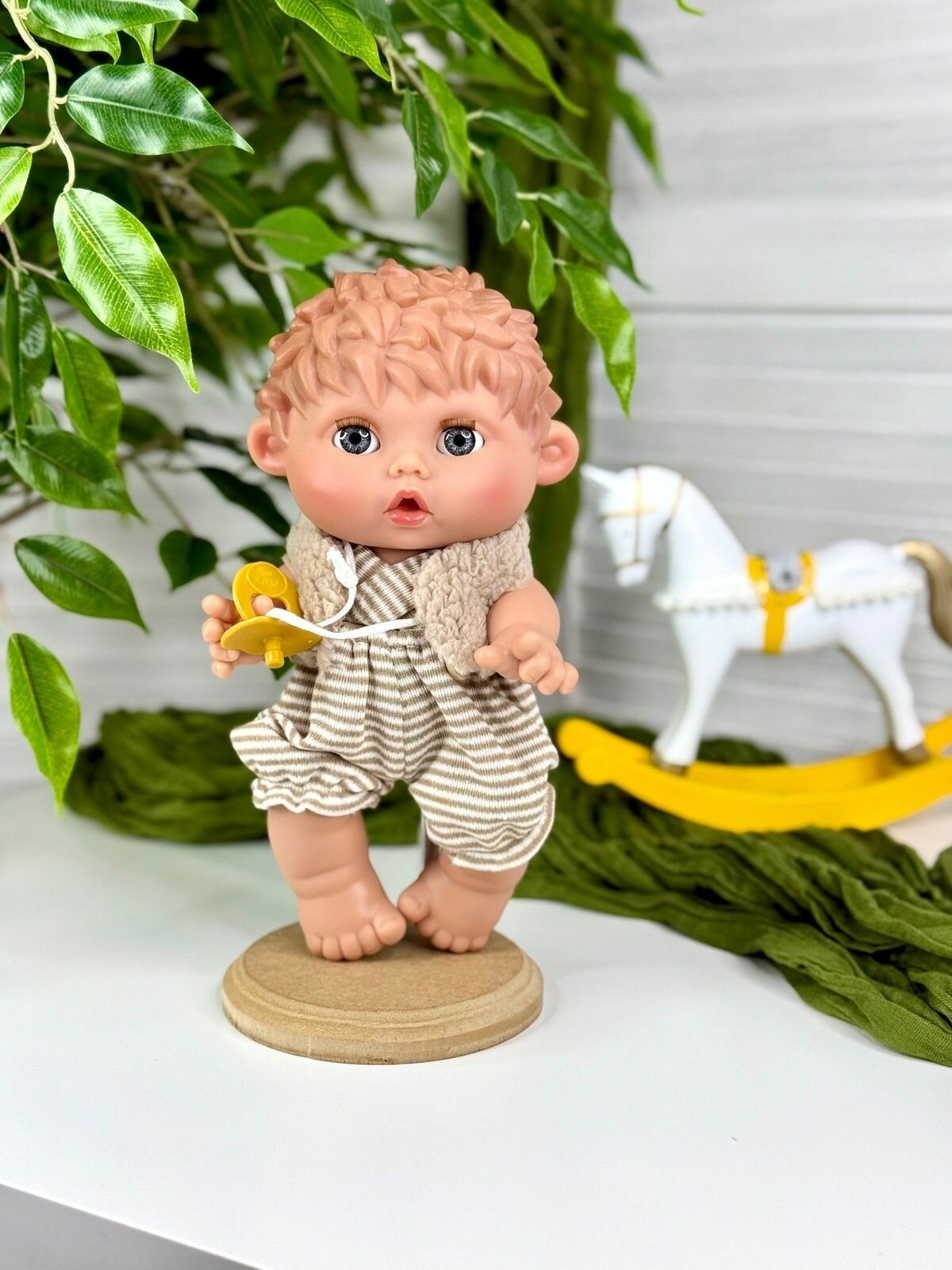 Пупс Nines 26см PEPOTE с закрывающими глазками (N0300A3)
