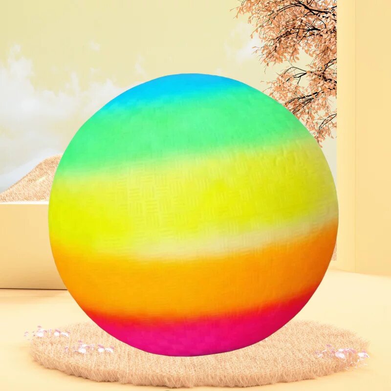 Новые детские футбольные игрушки, мяч-слэпбол, надувной мяч для детского сада, мяч-арбуз, радужный мяч, маленький