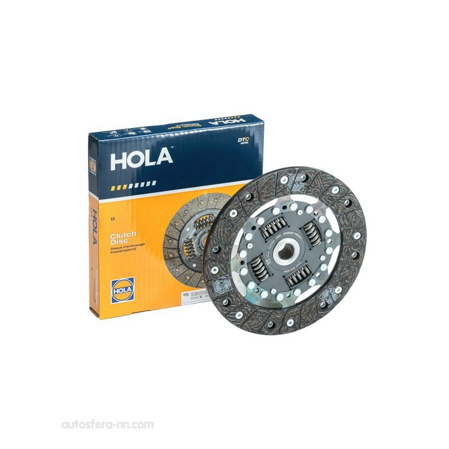 HOLA CHD033 Диск сцепления SKODA Octavia (1U) 1.6 (AEH, AKL, AVU, BFQ); VW Golf IV 1.6, 2.0 (AEH, AKL, APF, AGG, AKR, AT