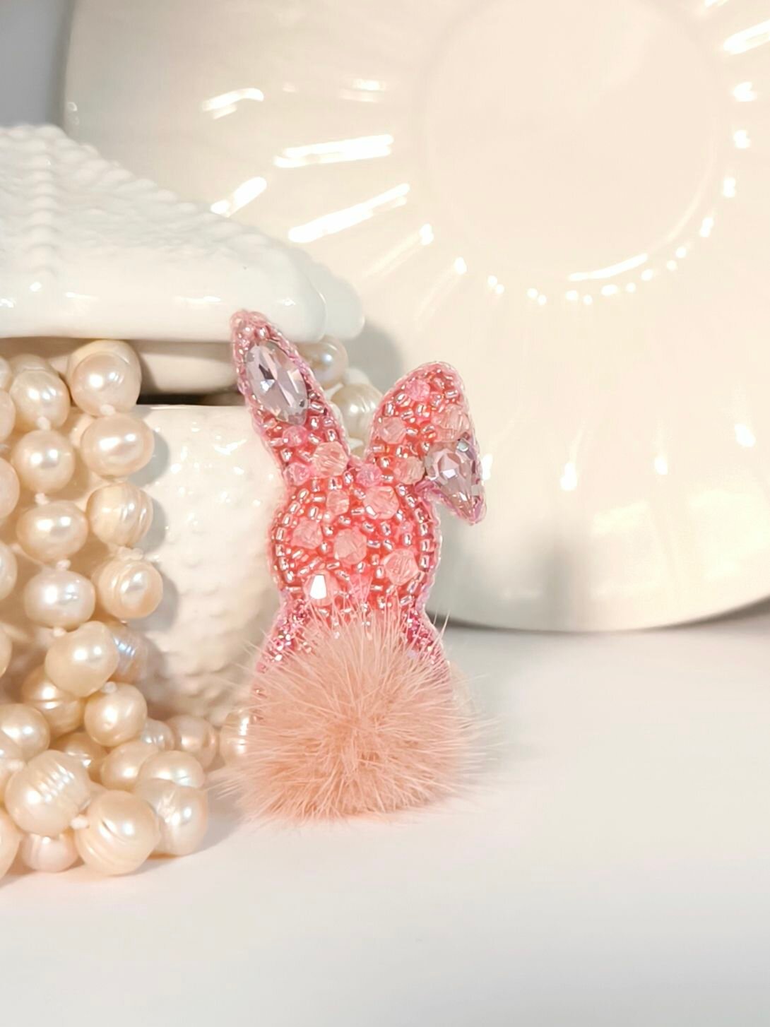 Брошь, стекло, кристалл